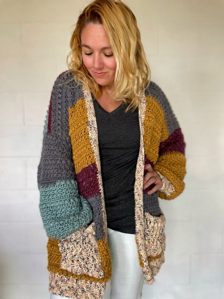 Textured Crochet Cardigan ~ Free Pattern~ Cactus & Lace Designs